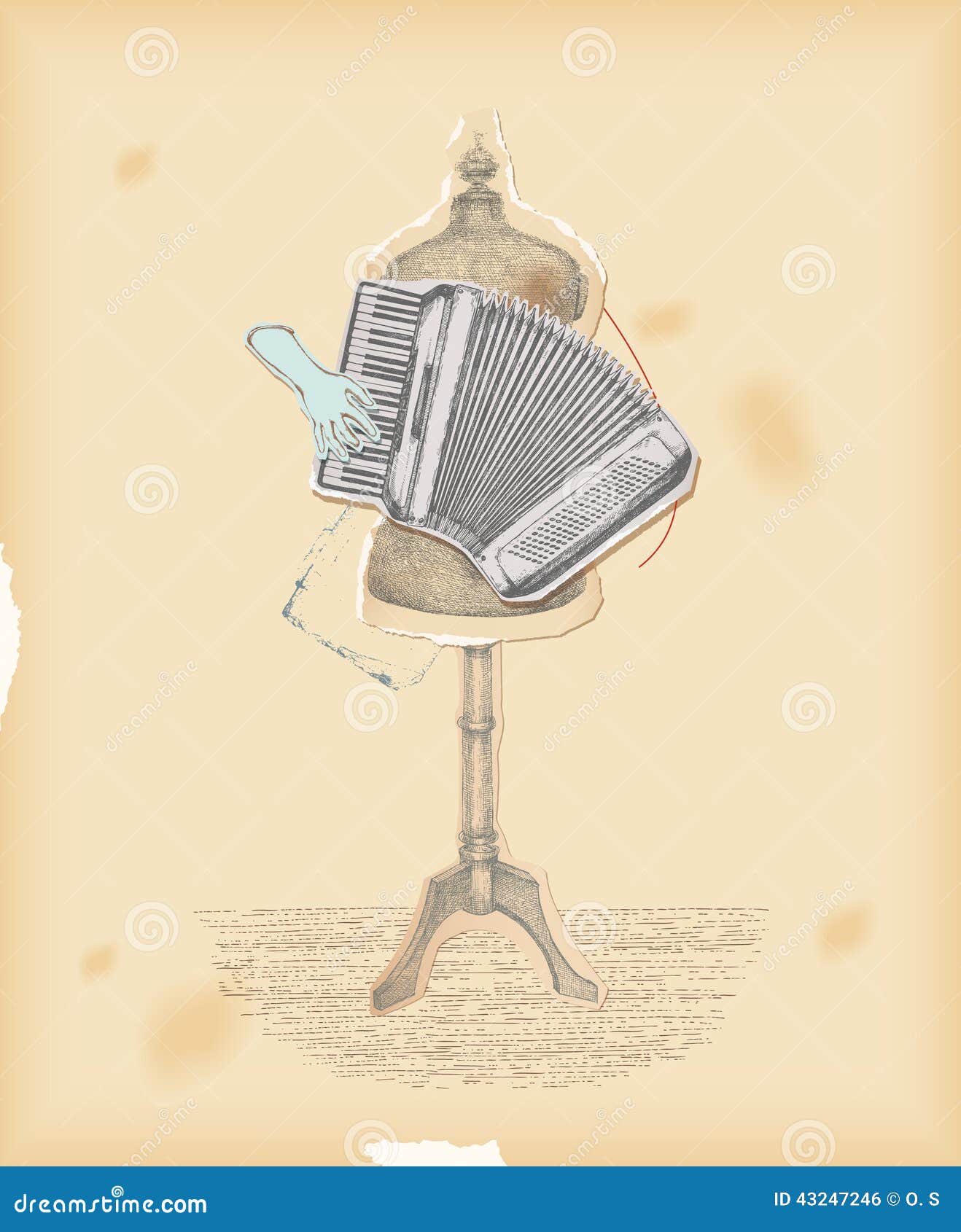 Giochi La Musica Non Lo Strumento Illustrazione di Stock ...