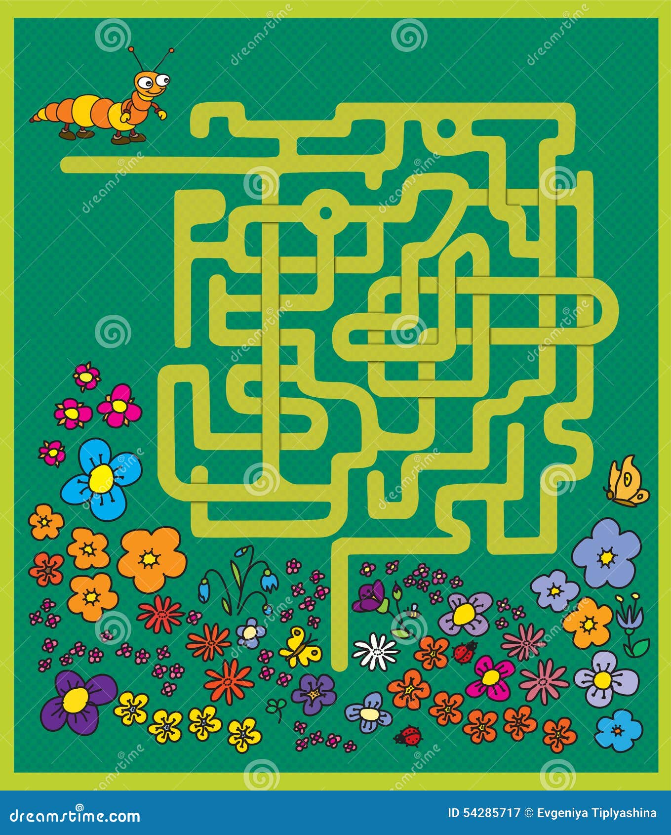 Gioco del labirinto illustrazione vettoriale. Illustrazione di sfondo ...