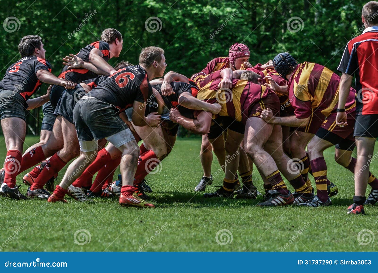 Gioco del rugby immagine editoriale. Immagine di azione - 31787290