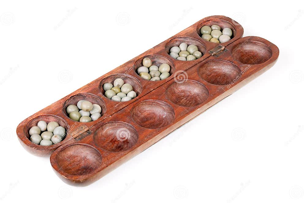 Gioco Dell'Africano Di Awale Fotografia Stock - Immagine di sfondo ...