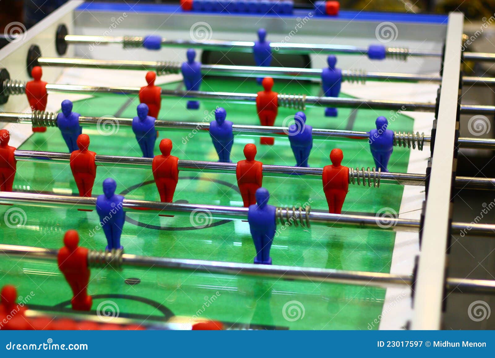 Gioco Dell'interno Di Gioco Del Calcio Della Tabella Immagine Stock ...