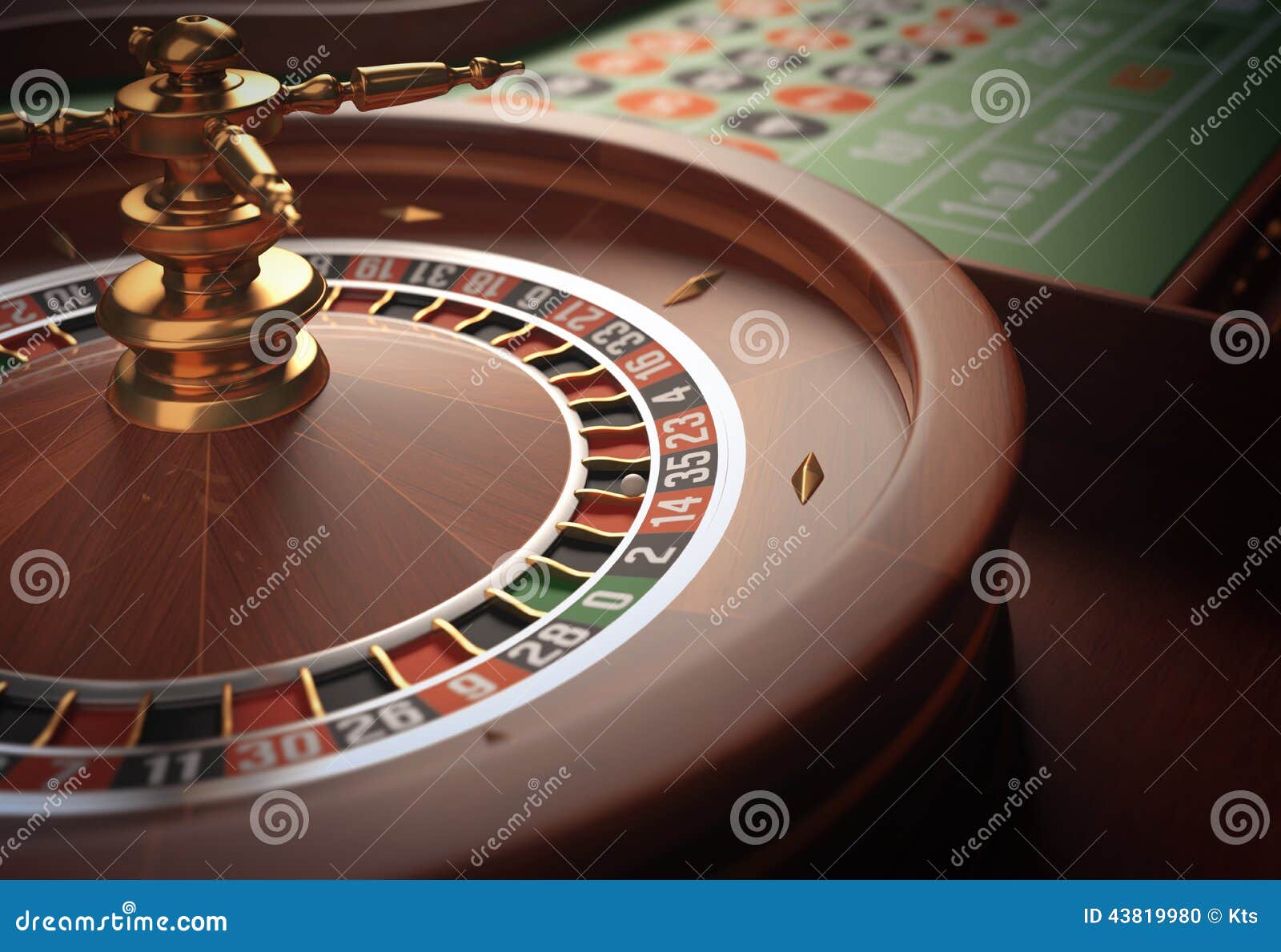 Gioco delle roulette fotografia stock. Immagine di scommessa - 43819980