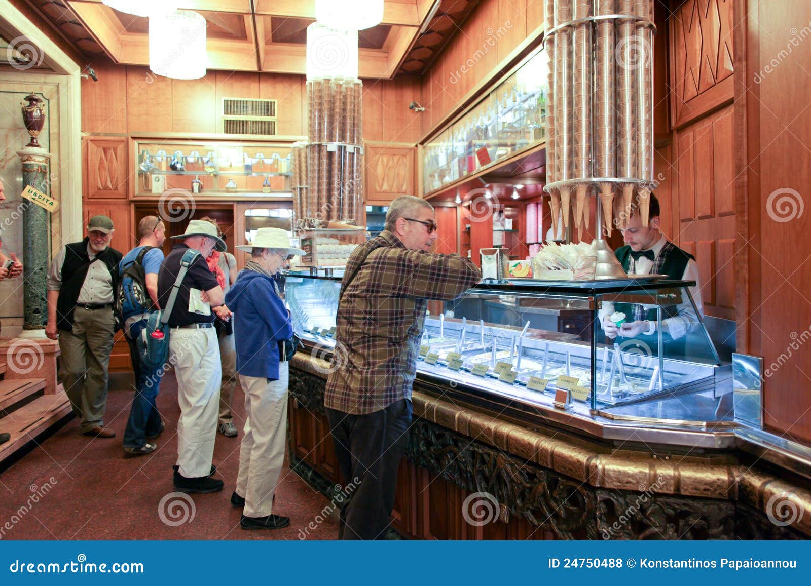 The Giolitti Coffee Bar in Rome Editorial Stock Photo - Image of ...