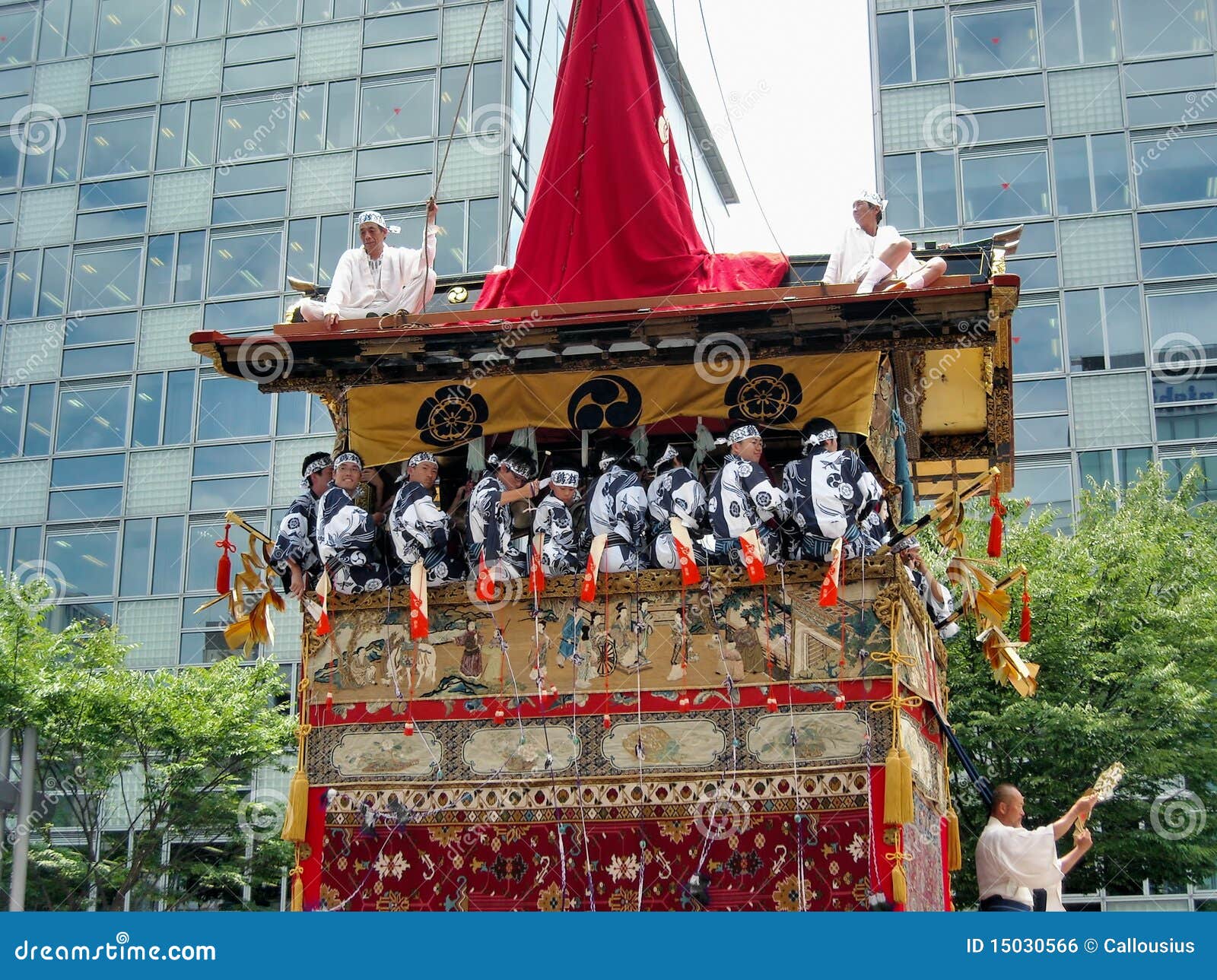 Gion Matsuri Float editorial photo. Image of procession - 15030566