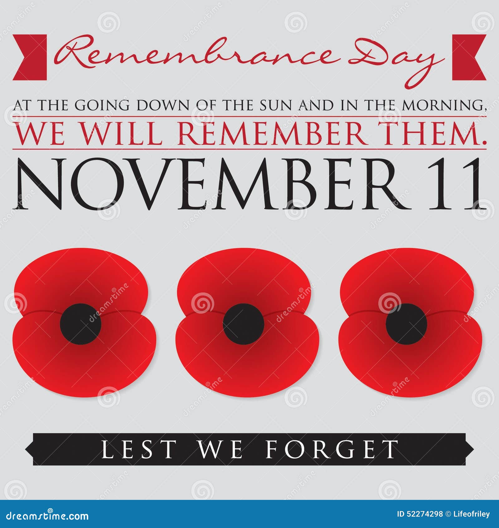 Giorno di ricordo illustrazione vettoriale. Illustrazione di ...