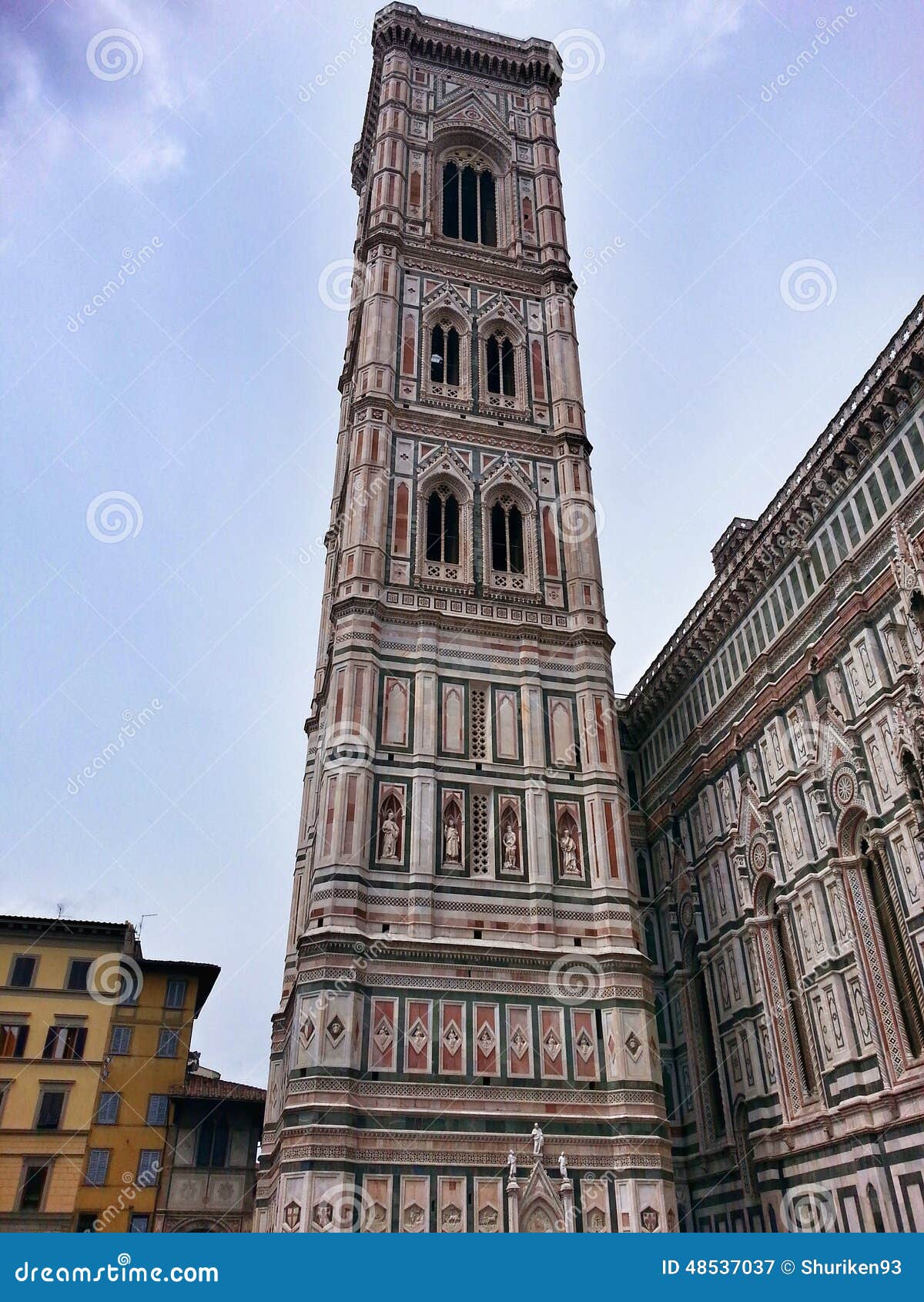 Giotto s bell tower stock image. Image of giotto, firenze - 48537037