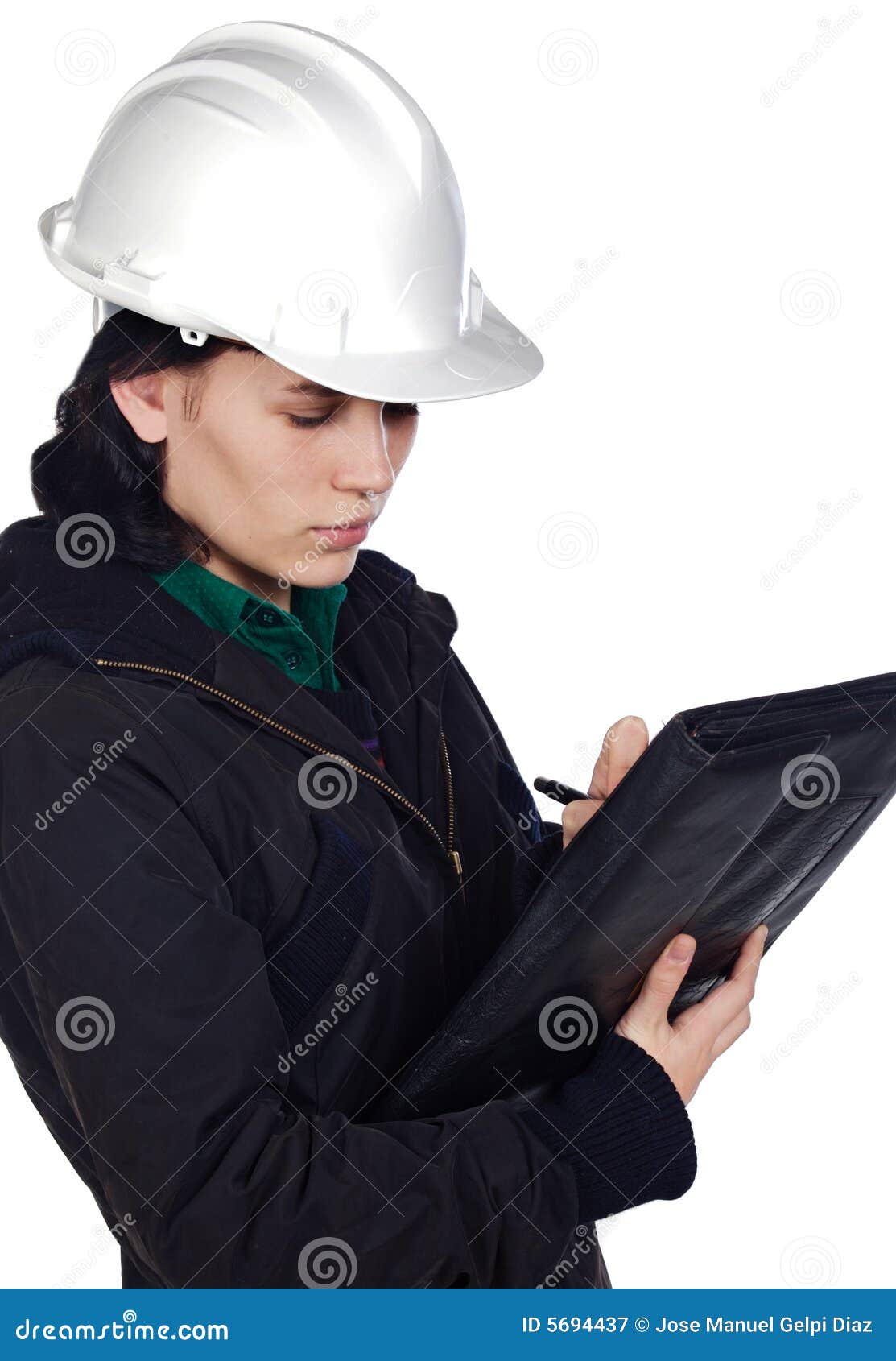 Giovane Assistente Tecnico Attraente Immagine Stock - Immagine di ...