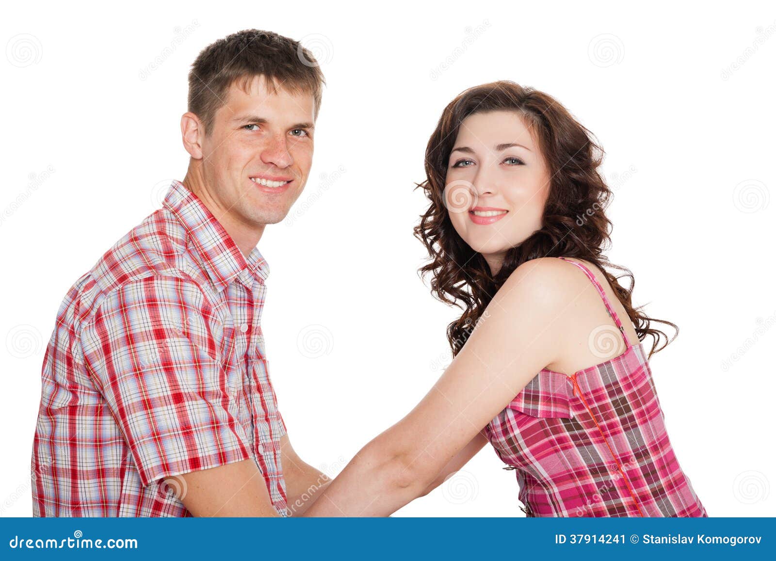 Giovane innamorato e donna immagine stock. Immagine di moglie - 37914241