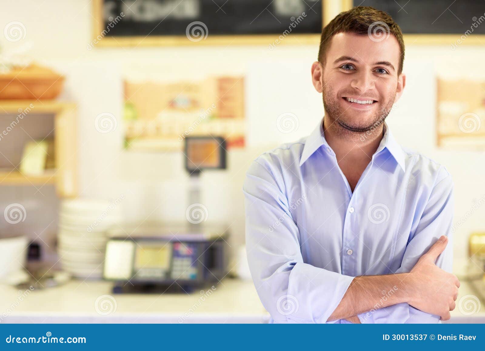 Venditore immagine stock. Immagine di shopping, persona - 30013537