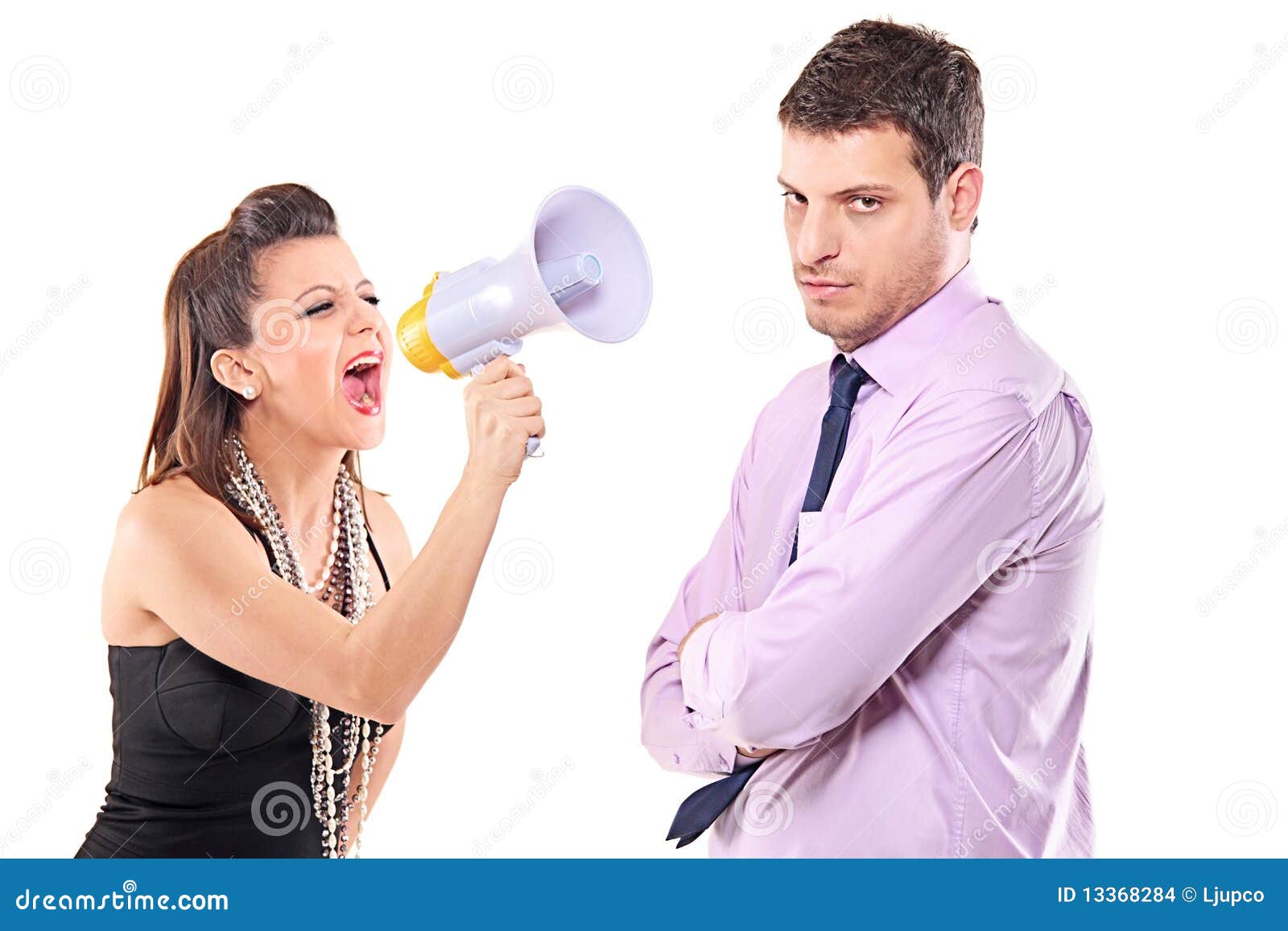 Giovani Coppie Che Litigano Fotografia Stock - Immagine di sfondo ...