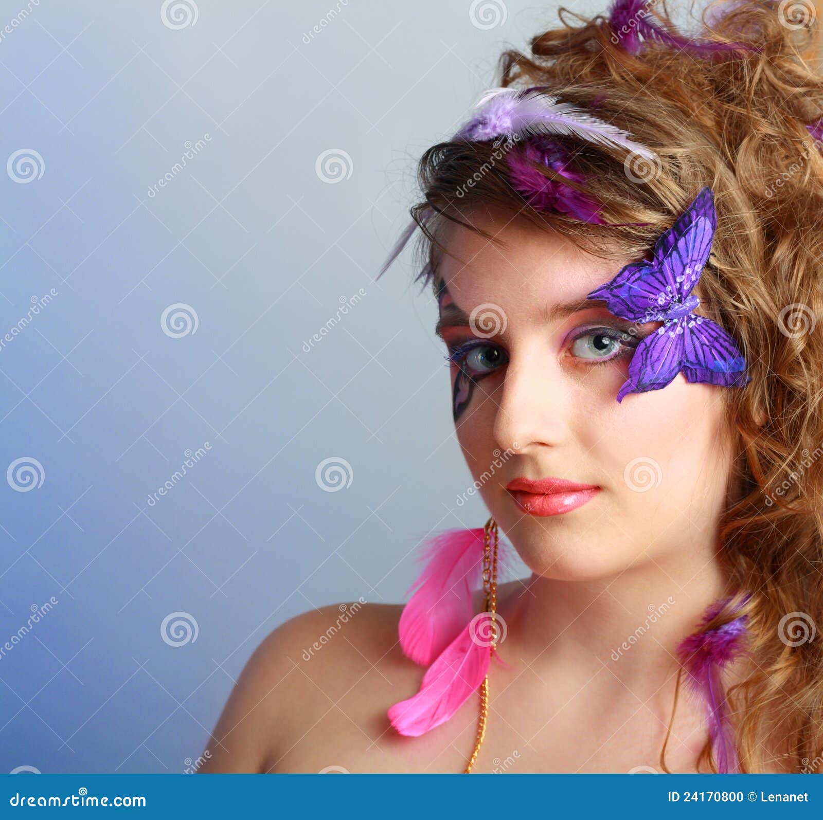 Giovani Donne Di Modello Di Bellezza Fotografia Stock - Immagine di ...