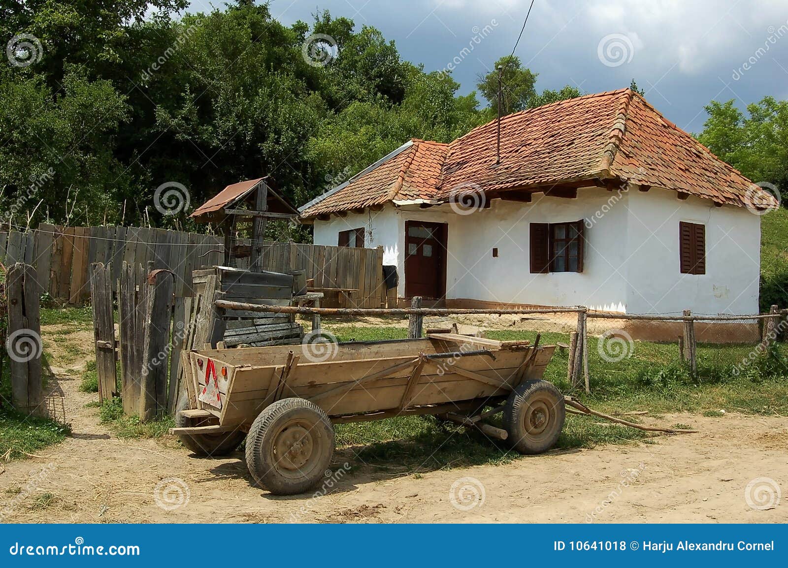 Gipsy house stock photo. Image of architecture, romania - 10641018