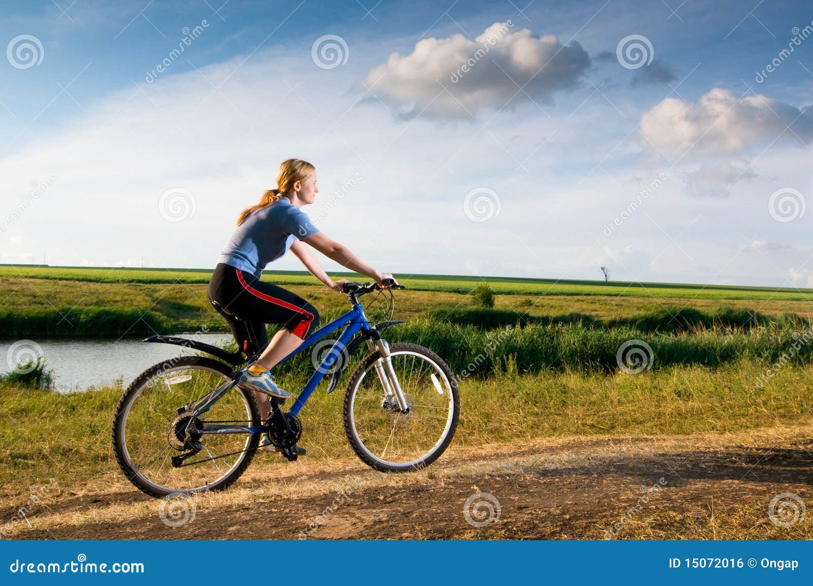 Gir biking stock photo. Image of summer, sport, biker - 15072016