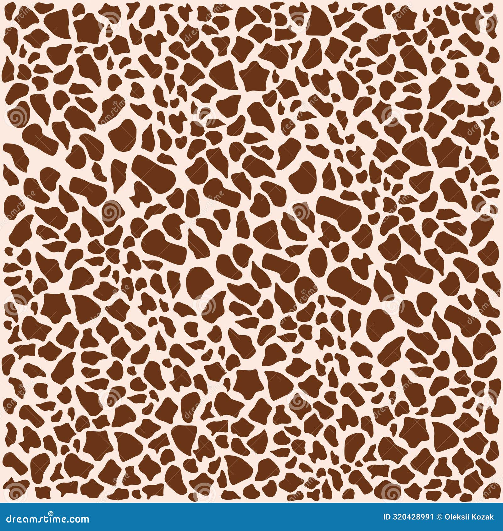 Simple Spotted Vector Texture, Seamless Spotted Abstract Pattern ...