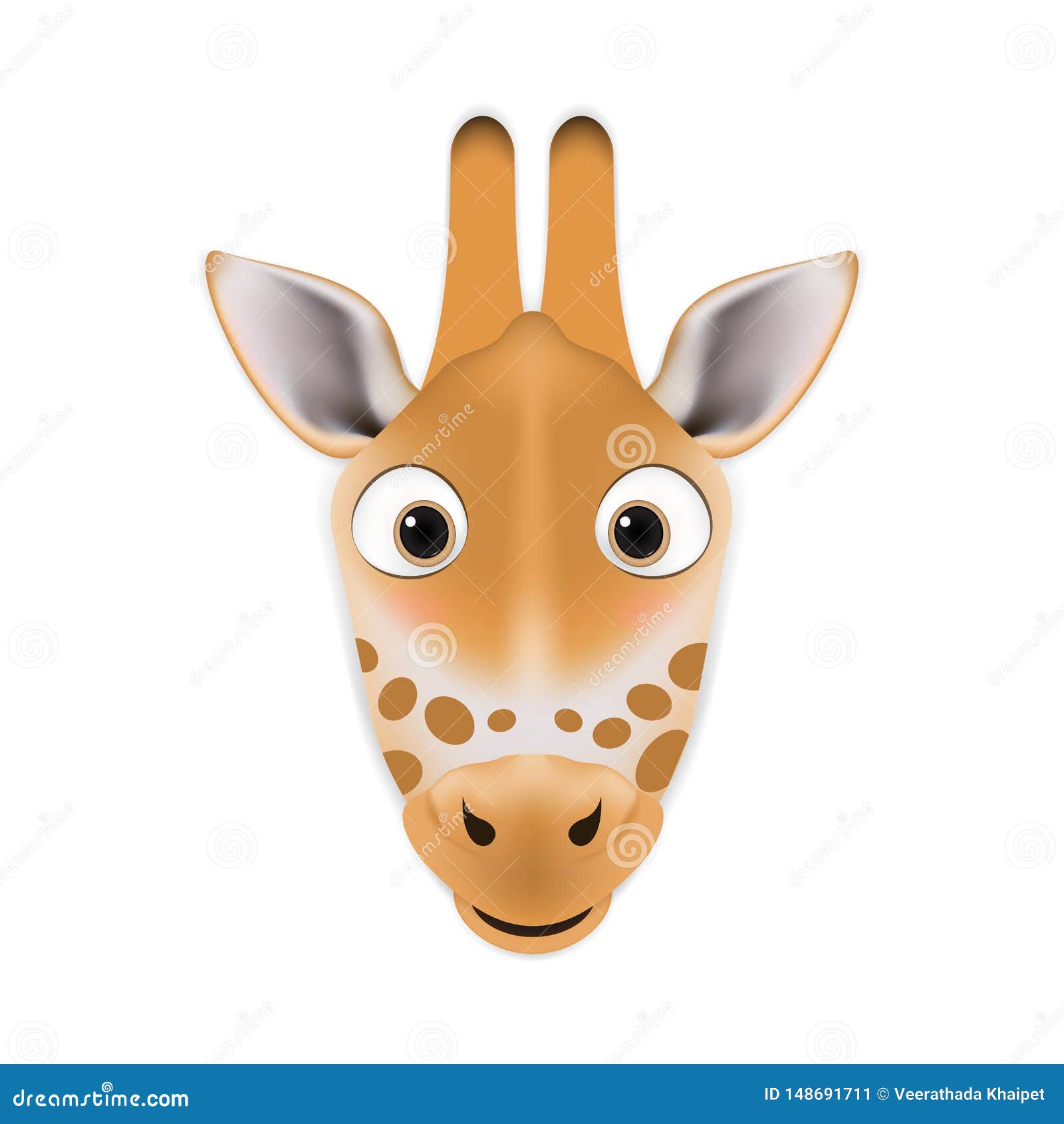 Giraffe Head Cartoon Stock Illustrations – 2,278 Giraffe Head Cartoon ...