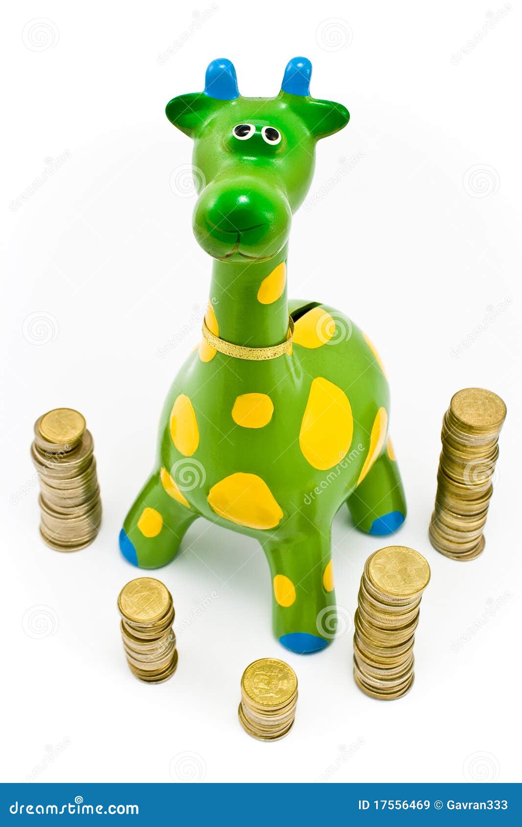 Giraffe Money-box stock image. Image of investor, resource - 17556469