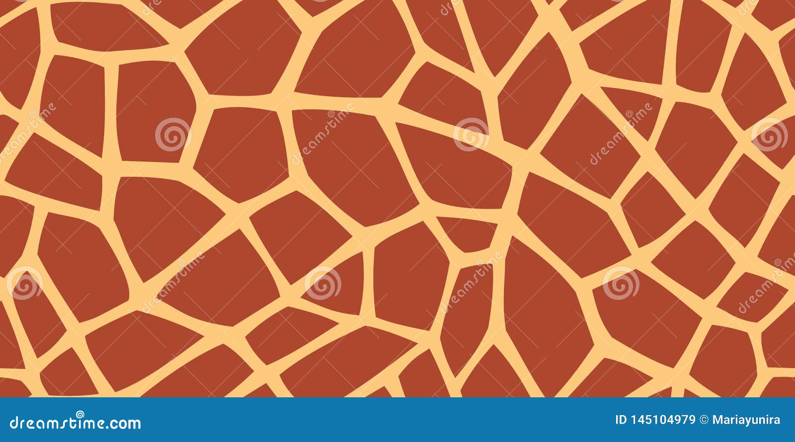 Giraffe Texture Seamless Background Stock Vector - Illustration of ...