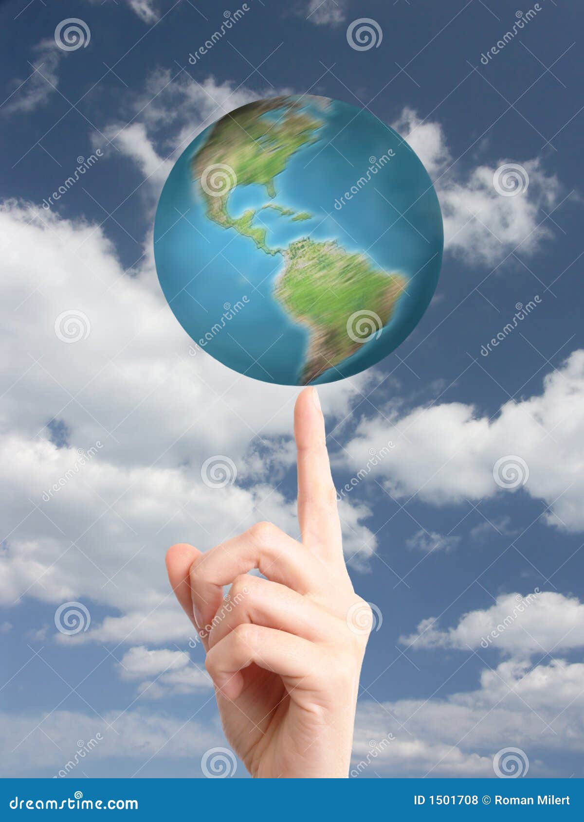 Girando O Mundo Fotos de Stock Royalty Free - Imagem: 1501708