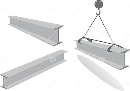 Girder stock vector. Illustration of metal, building, heavy - 7559674