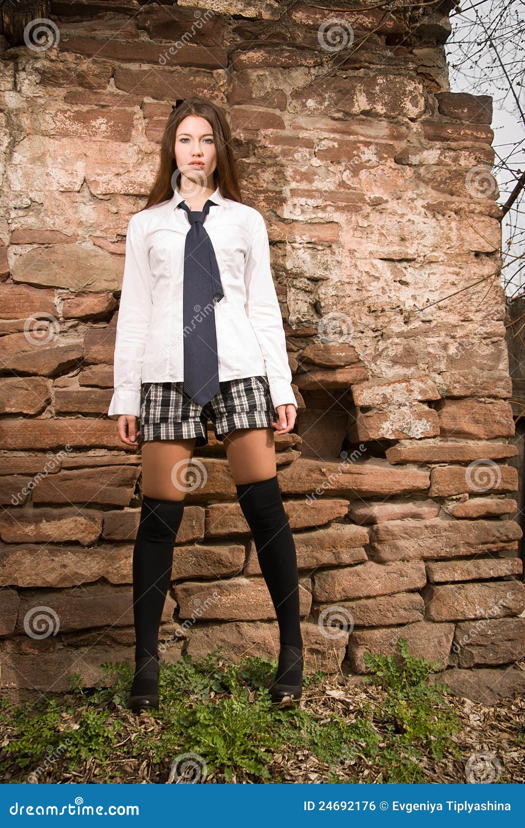 A girl stock photo. Image of female, rust, model, adult - 24692176