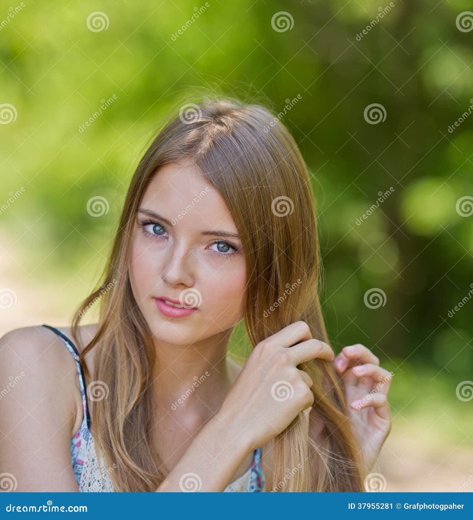 Girl stock image. Image of beauty, female, model, nature - 37955281