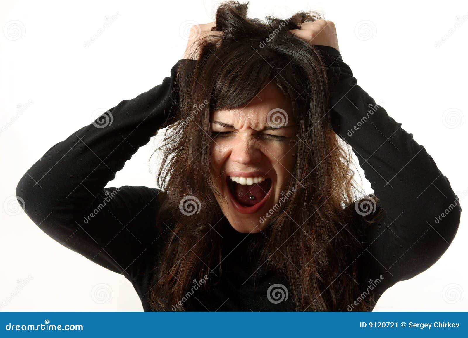 Girl stock image. Image of flutter, female, emotions, looking - 9120721