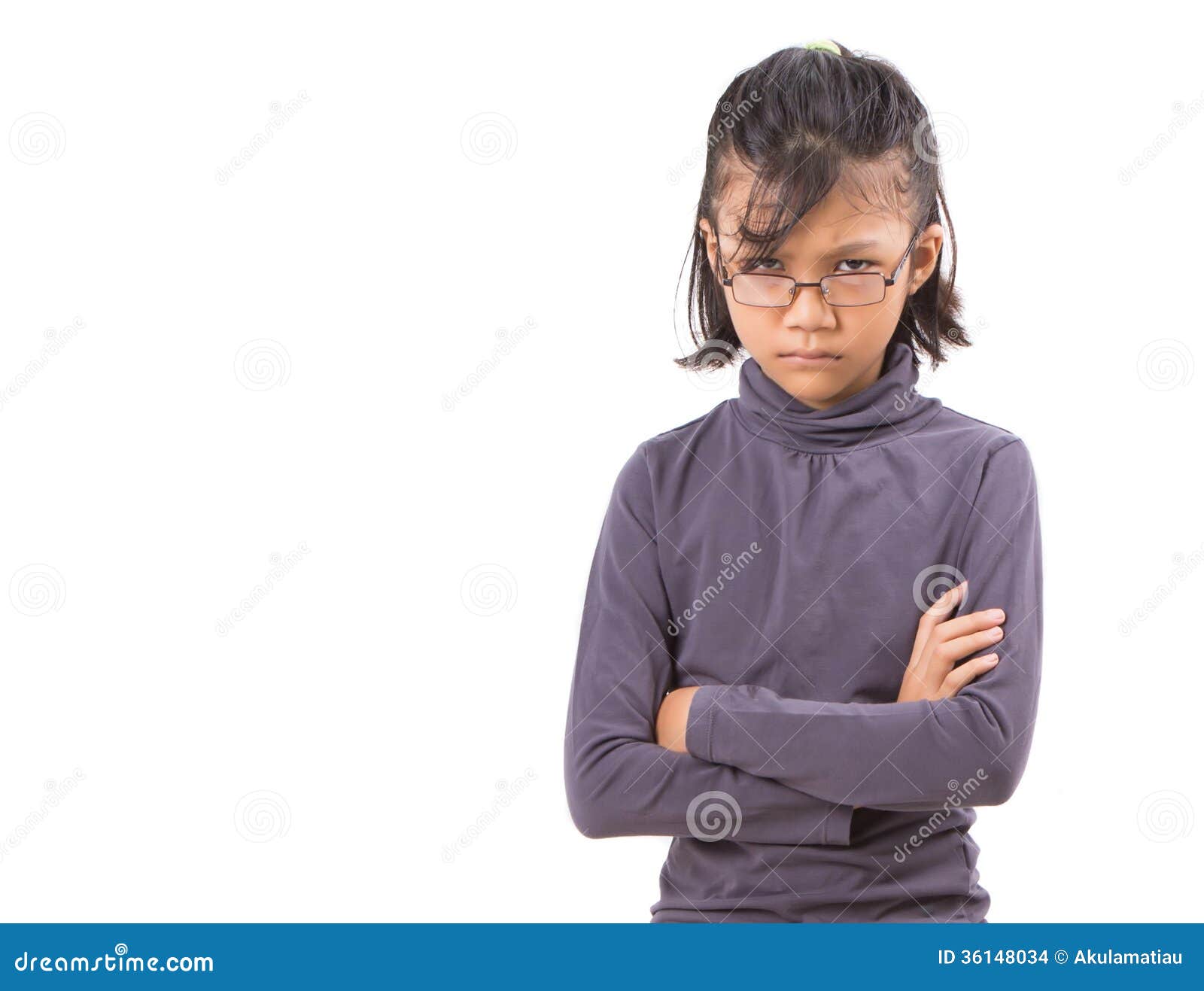 Girl with Angry Face Expression II Stock Photo - Image of model, rage ...