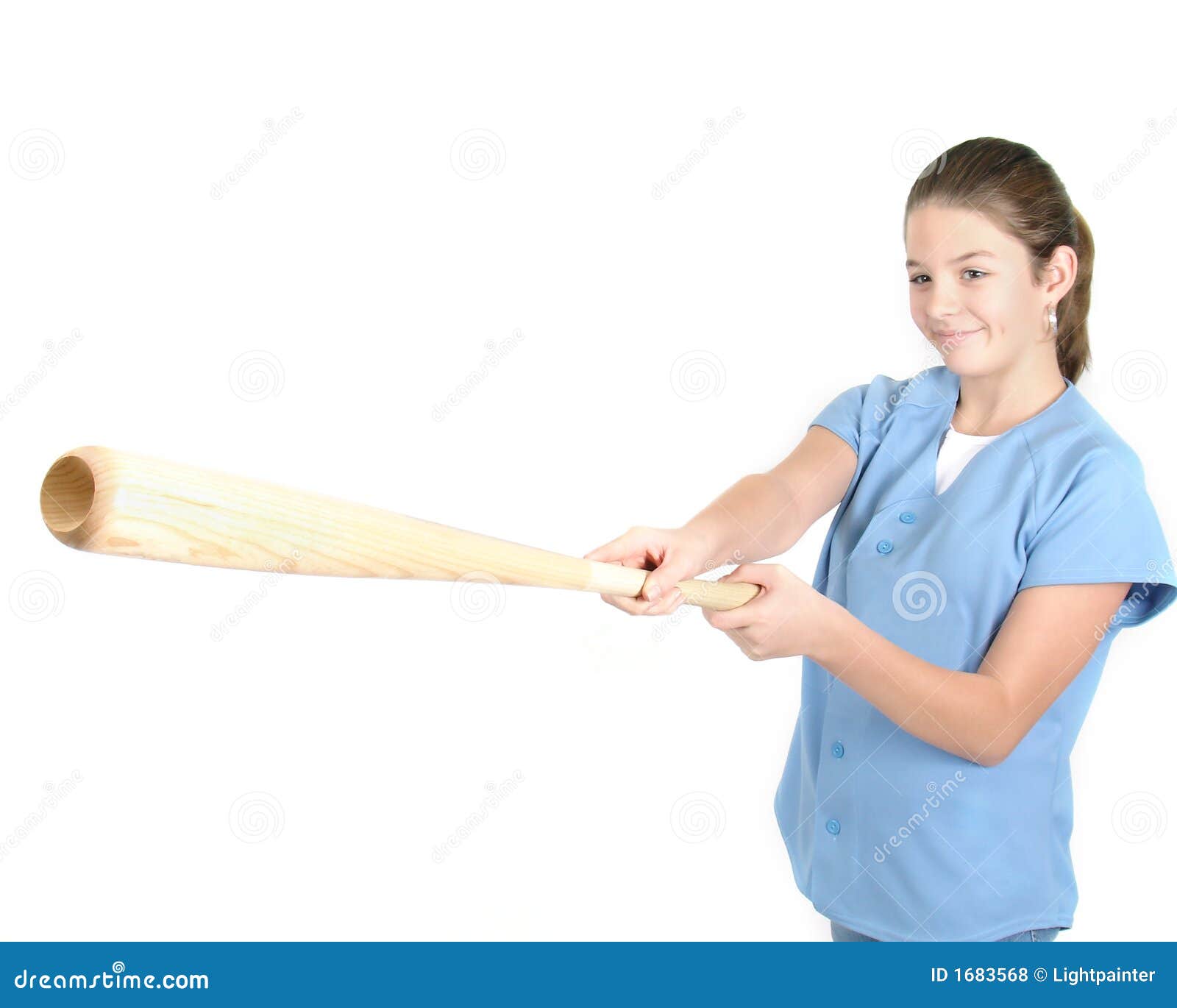 Girl batter two stock photo. Image of kids, football, glove - 1683568