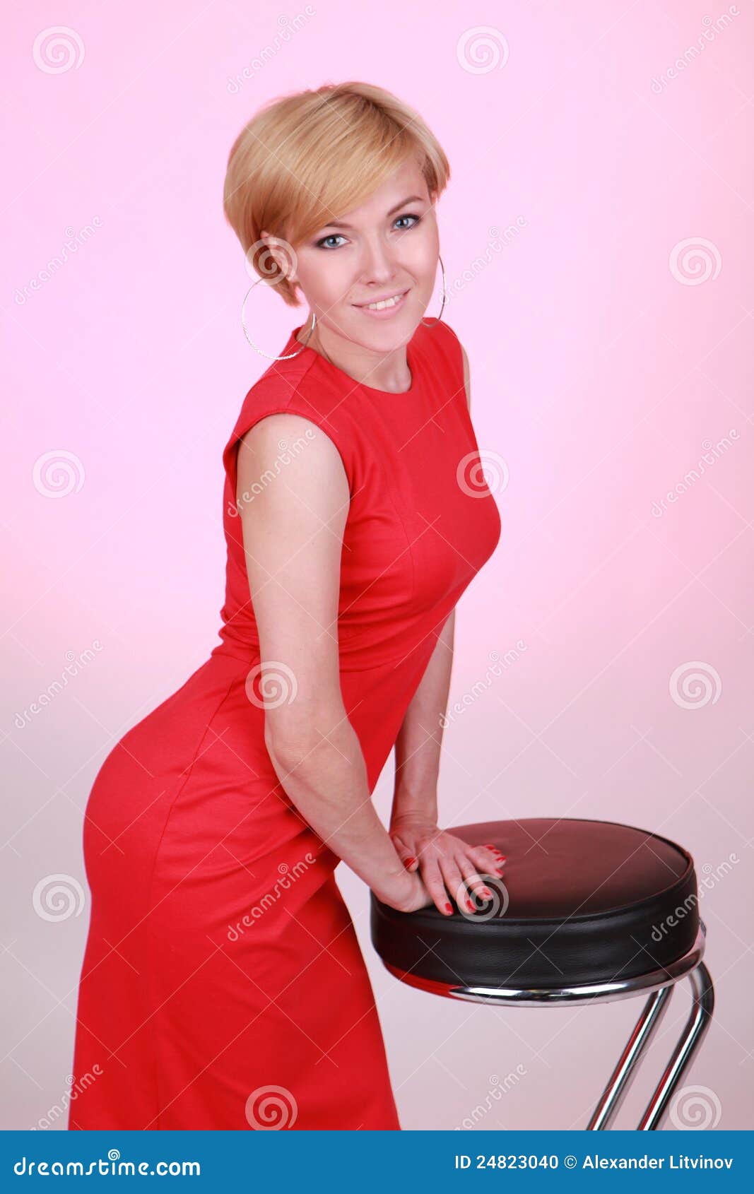 Girl with a Beautiful Figure Stock Photo - Image of youth, friendliness ...