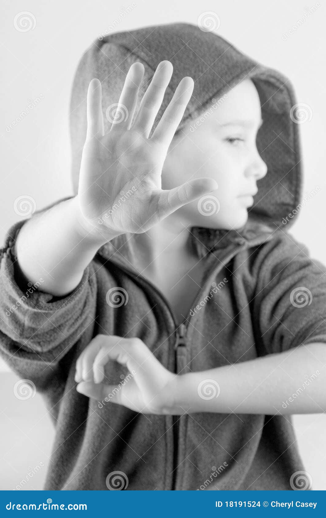 Girl being defiant stock photo. Image of hand, pretty - 18191524