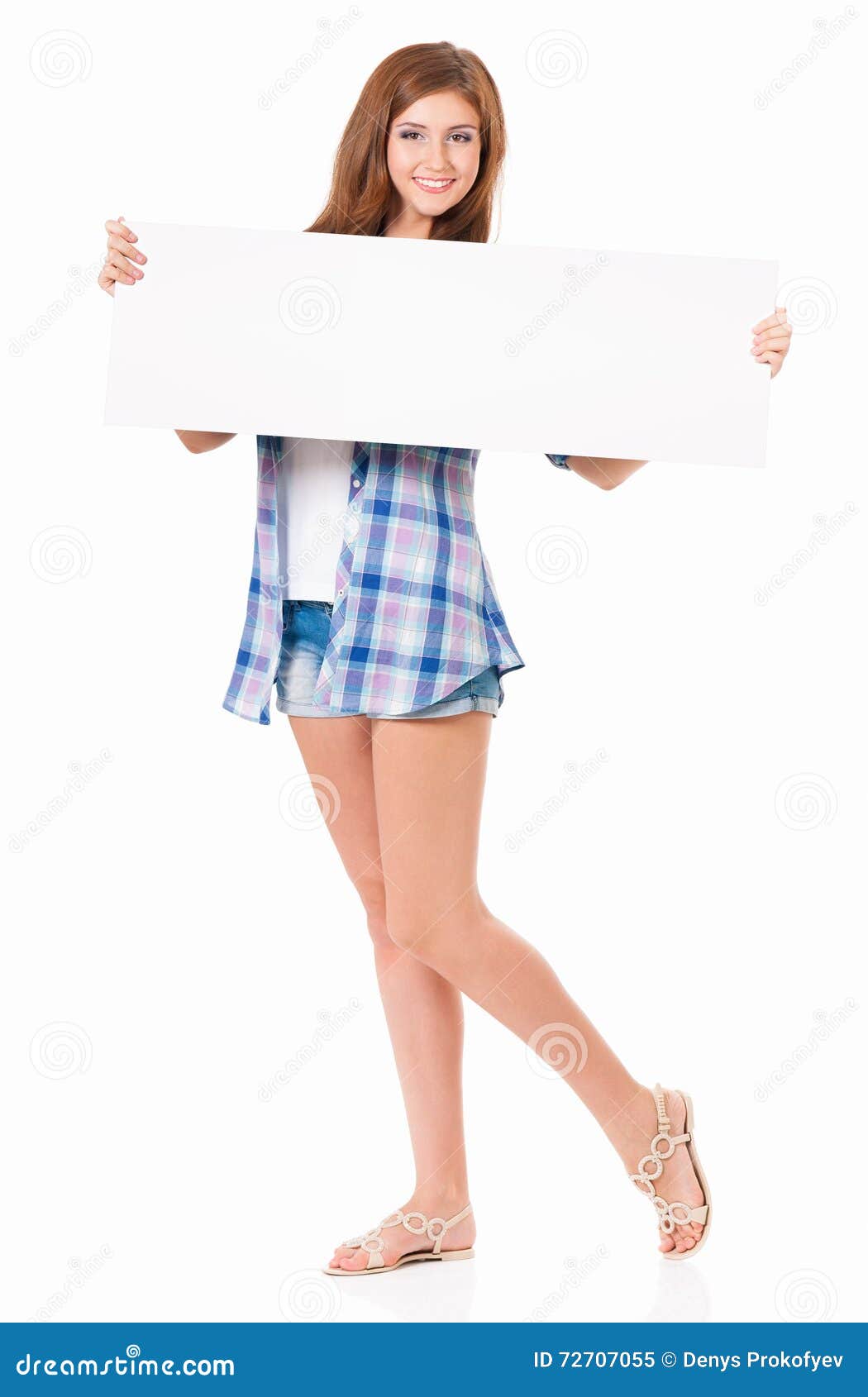 Girl In Blank Black Polo Shirt Mockup Design For Print And Template ...