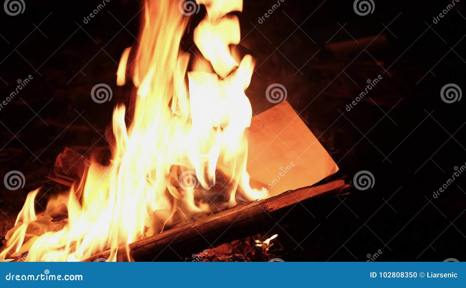 A Girl is Burning a Letter. Stock Footage - Video of coals, live: 102808350