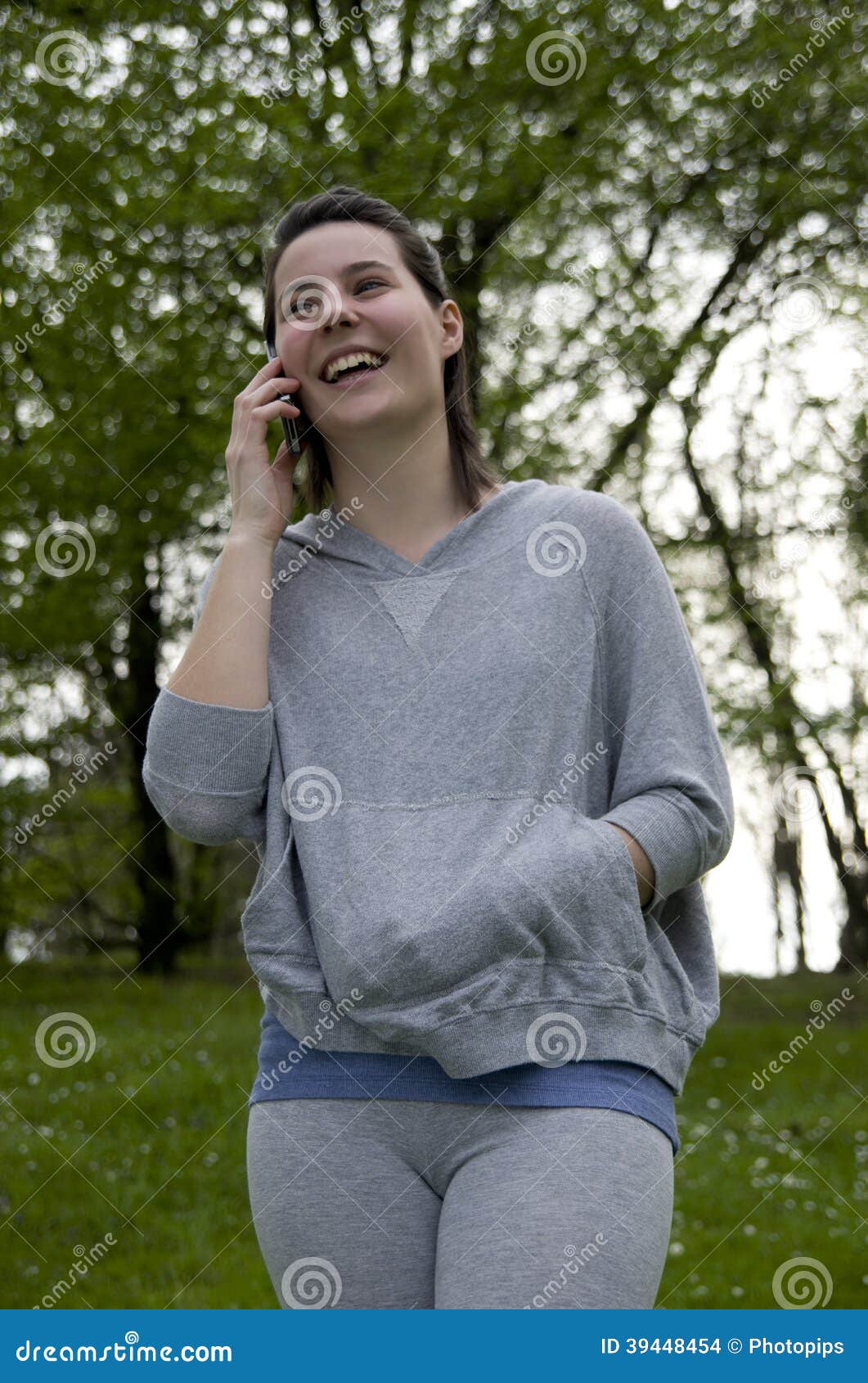 Girl call at phone stock photo. Image of beautiful, portrait - 39448454