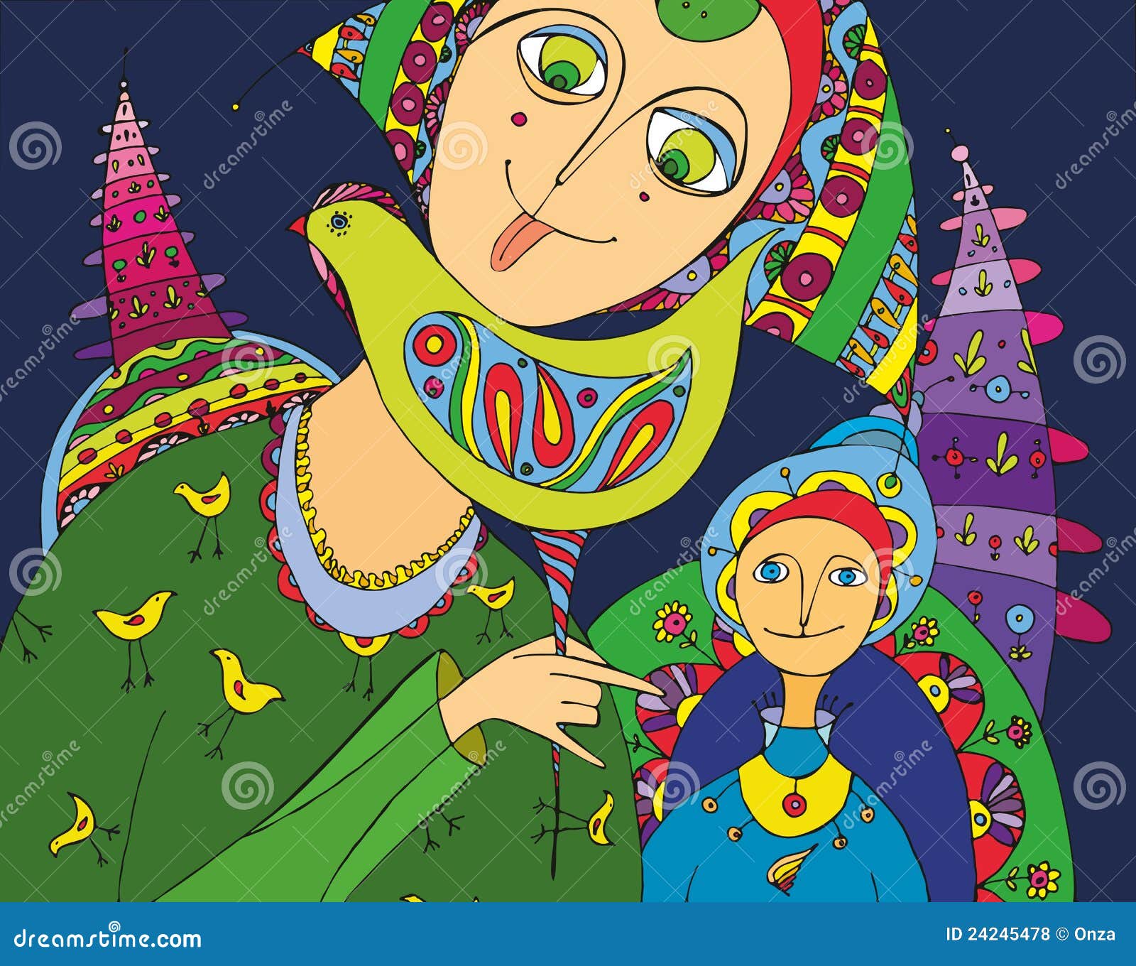 Girl Candy Boy stock vector. Illustration of fantastic - 24245478