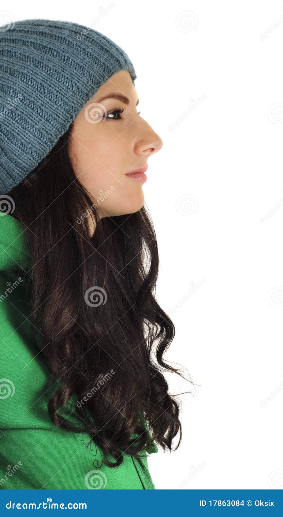 Girl in cap stock photo. Image of cute, bonnet, human - 17863084