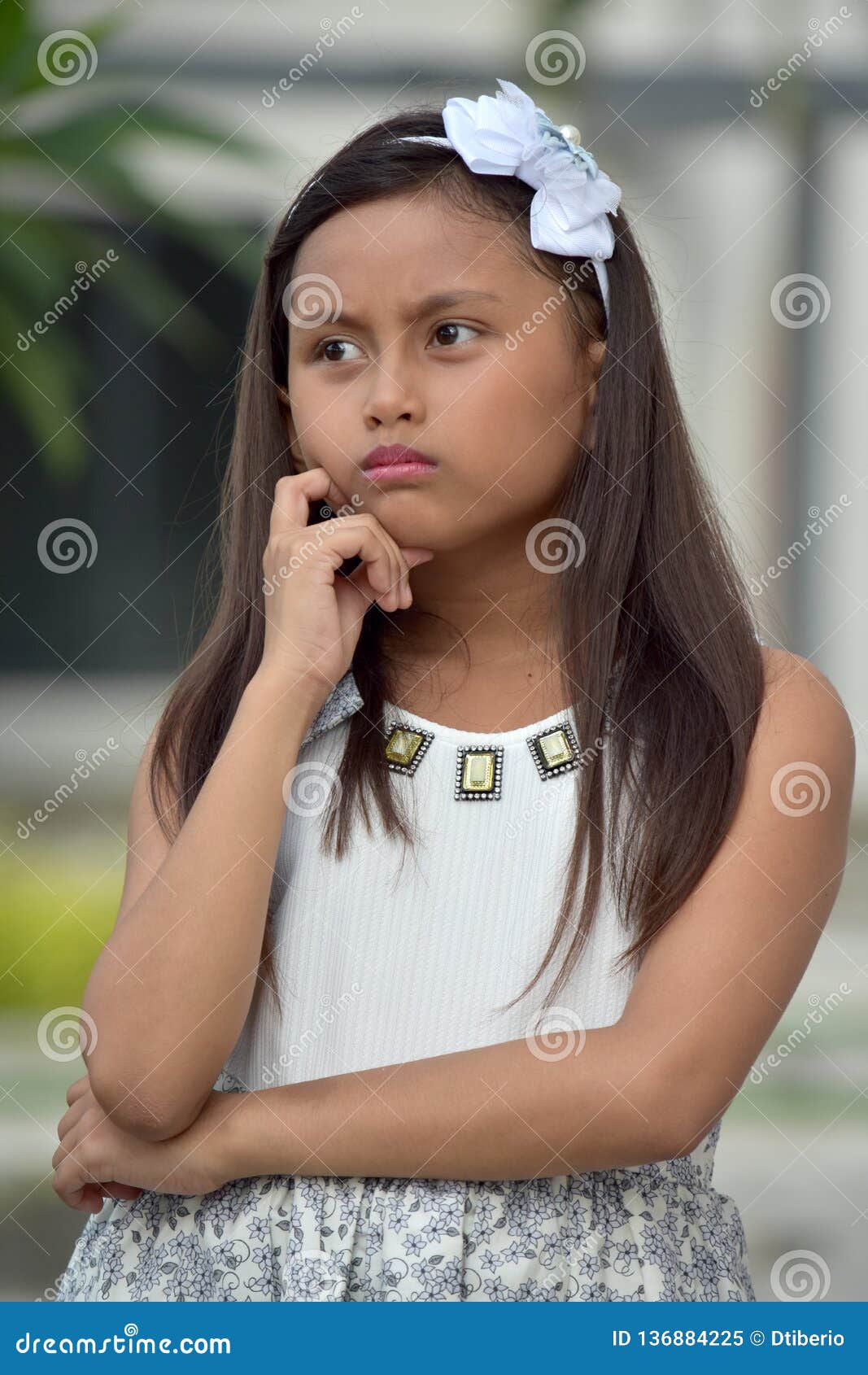 Girl Child Decision Making stock image. Image of decision - 136884225