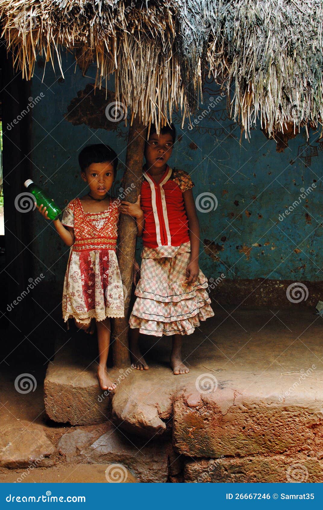 Girl child in India editorial photo. Image of asia, orissa - 26667246