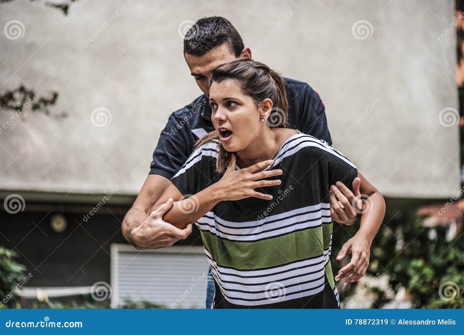Girl is choking stock image. Image of help, choking, breathing - 78872319