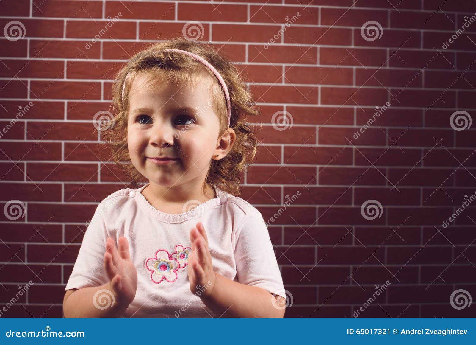 Girl Clapping Hands stock image. Image of excitement - 65017321