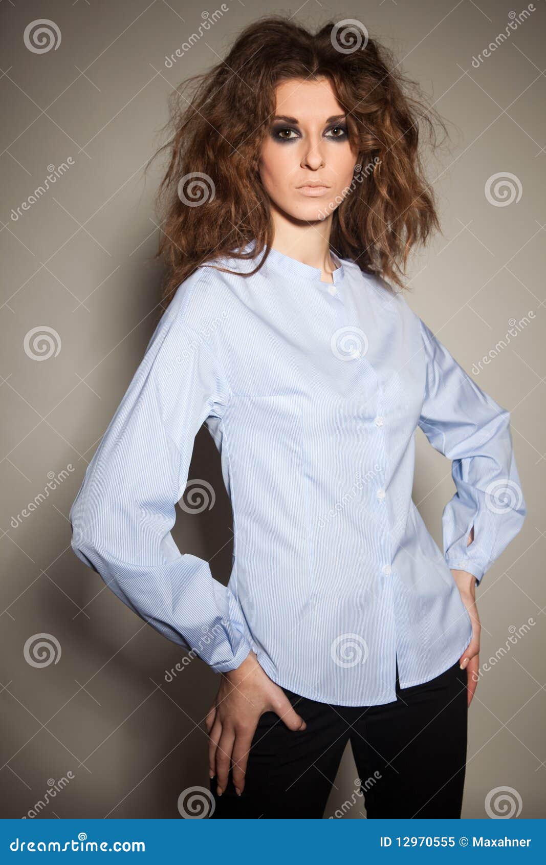 Girl in classic image stock image. Image of vertical - 12970555