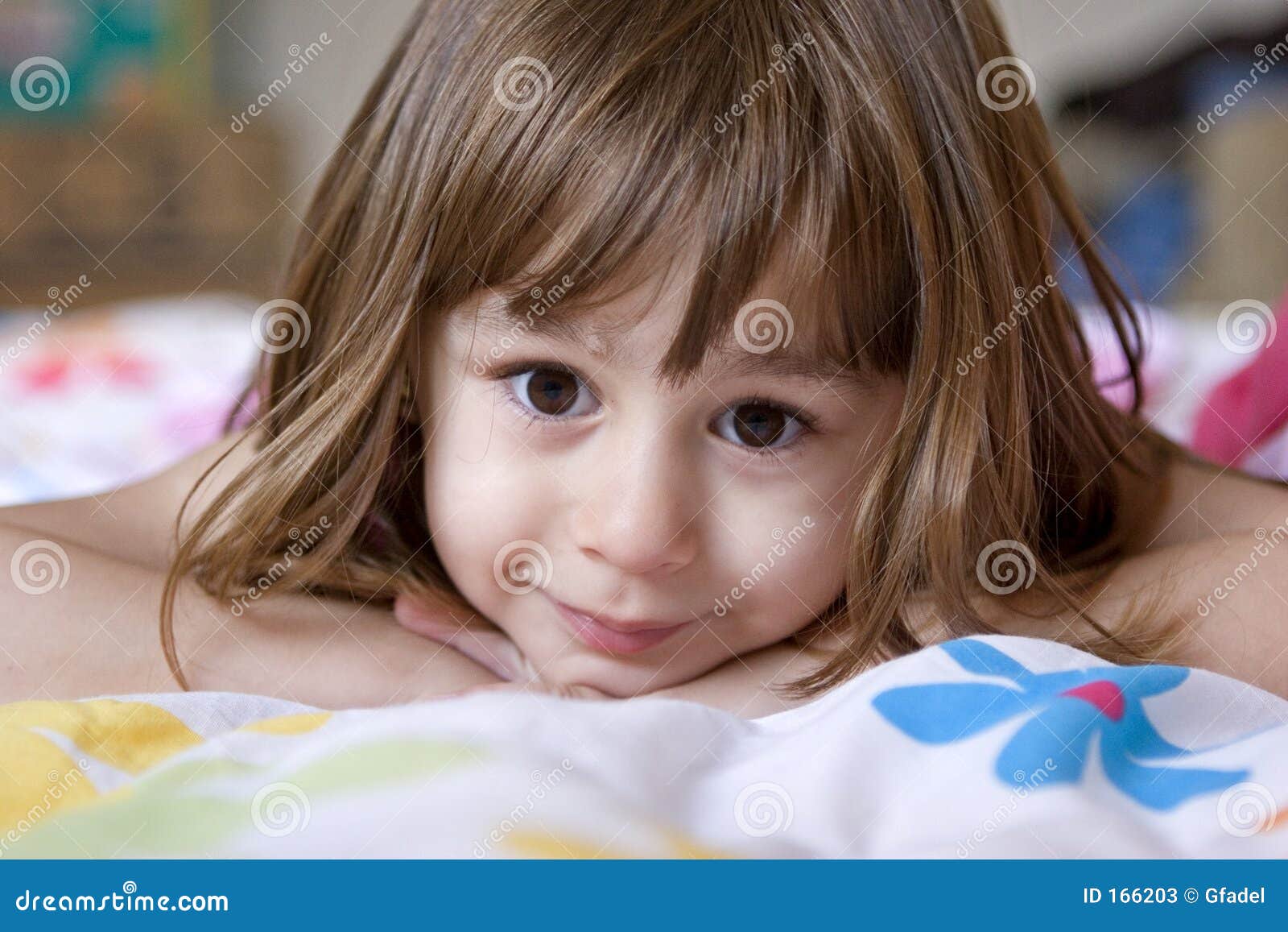 Girl Close Up Stock Image Image Of Happy Daughter Grin 166203 4655