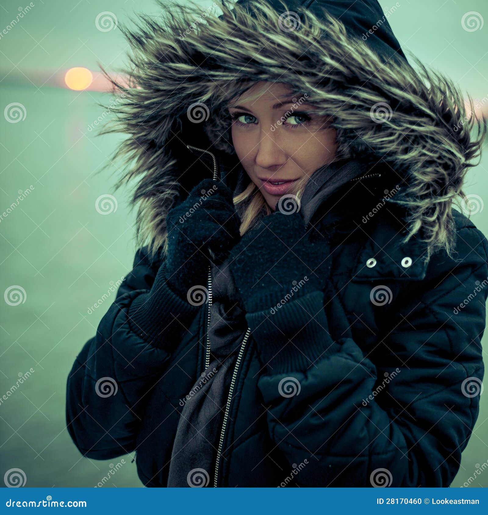 Girl In The Cold Picture. Image: 28170460