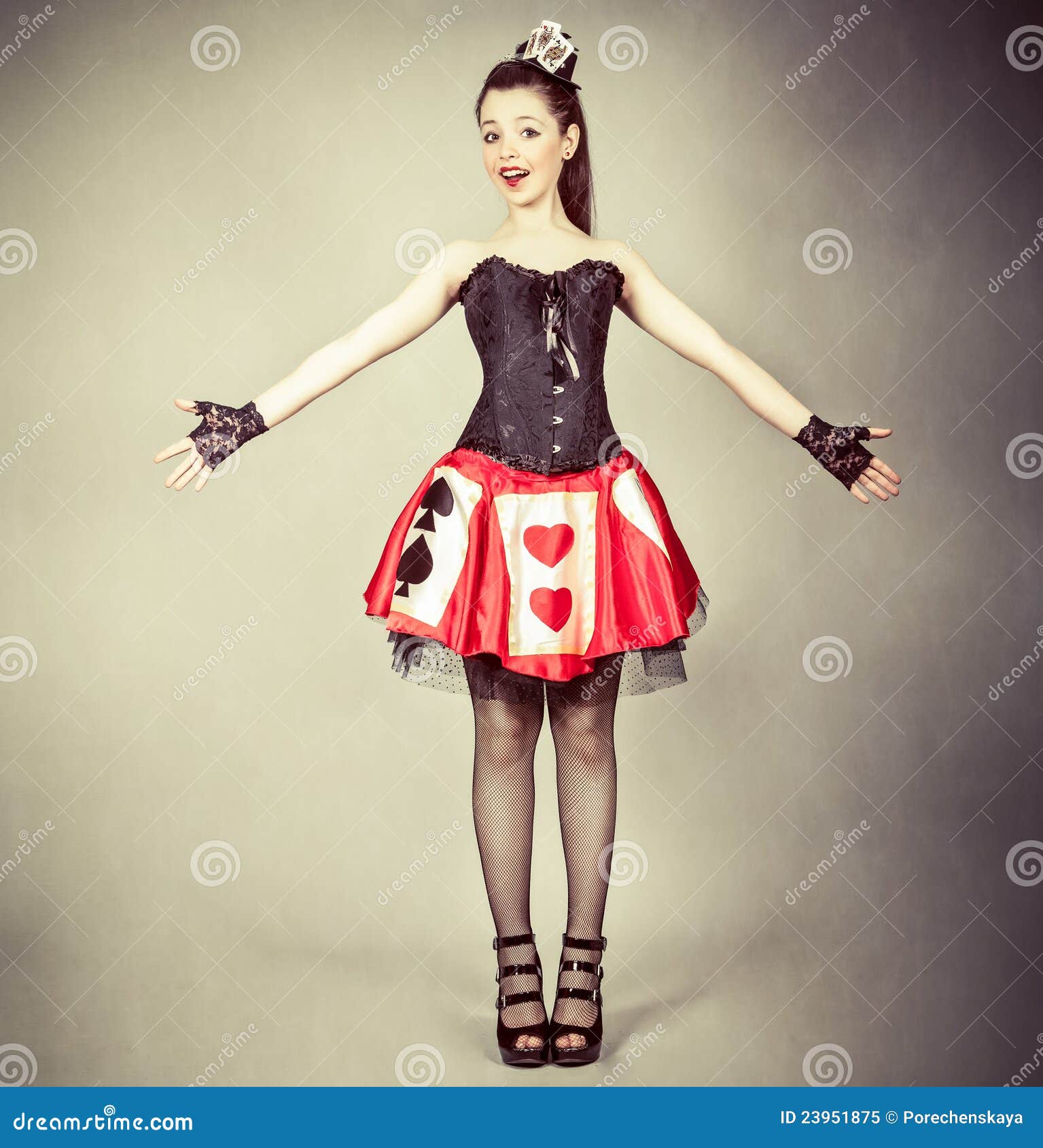 Red Queen Dance Costume