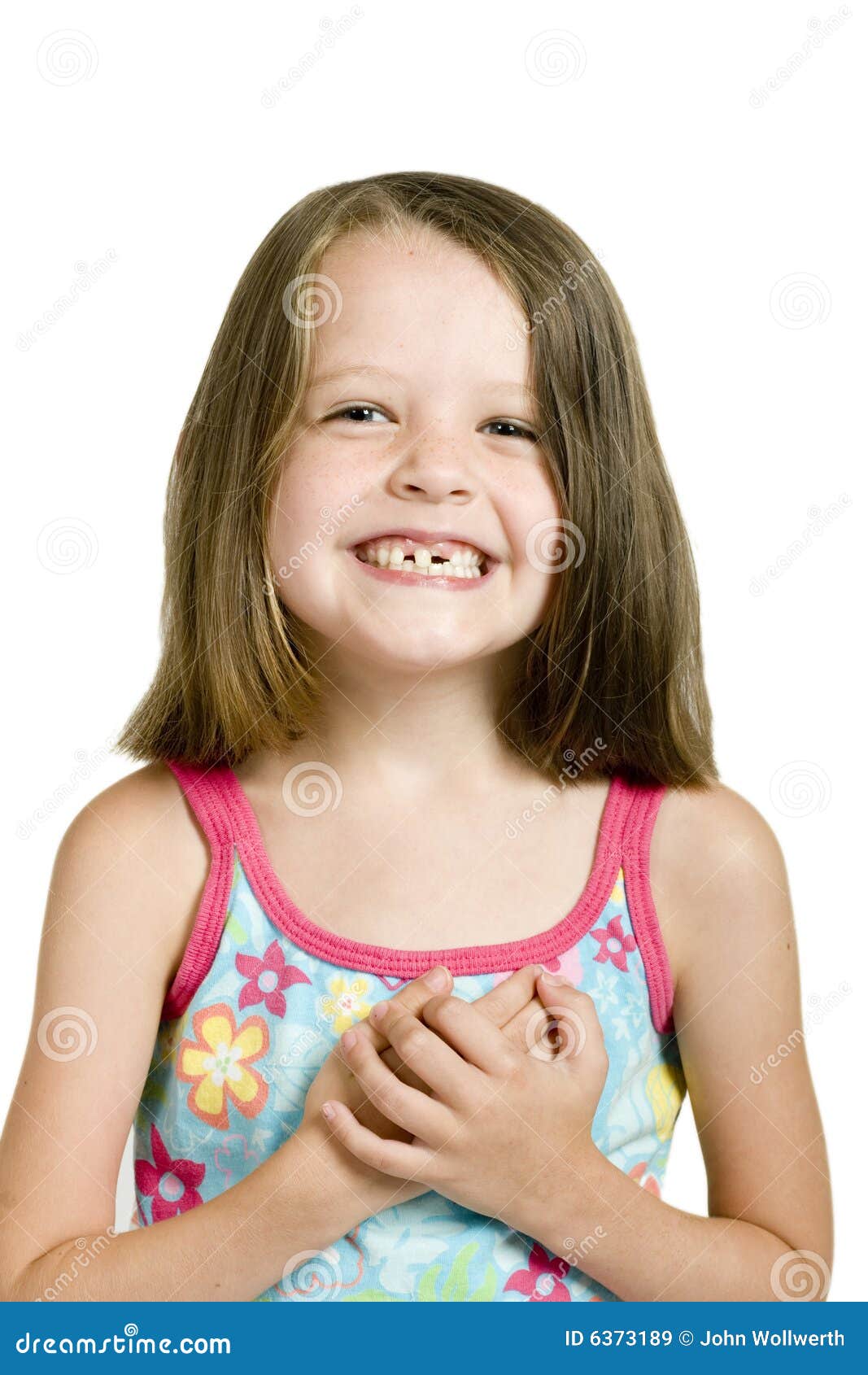 Cute Crooked Smile Girl