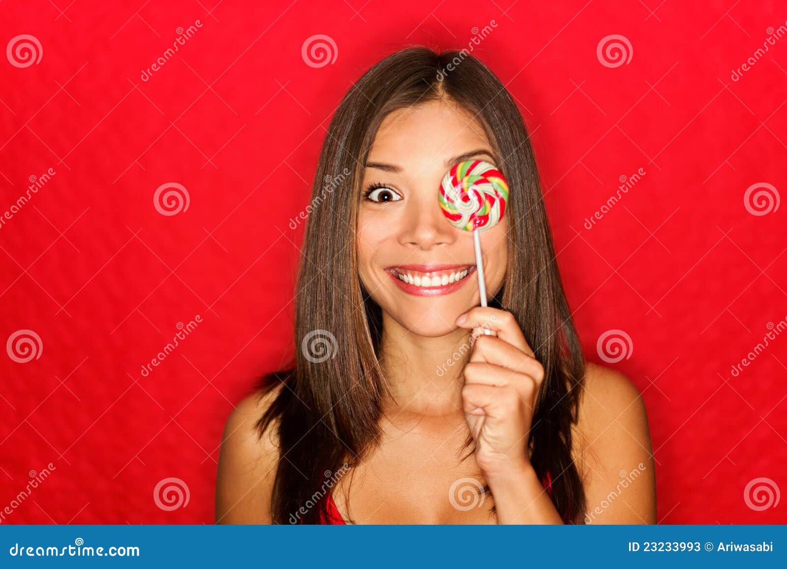 Girl cute funny portrait stock image. Image of caucasian - 23233993