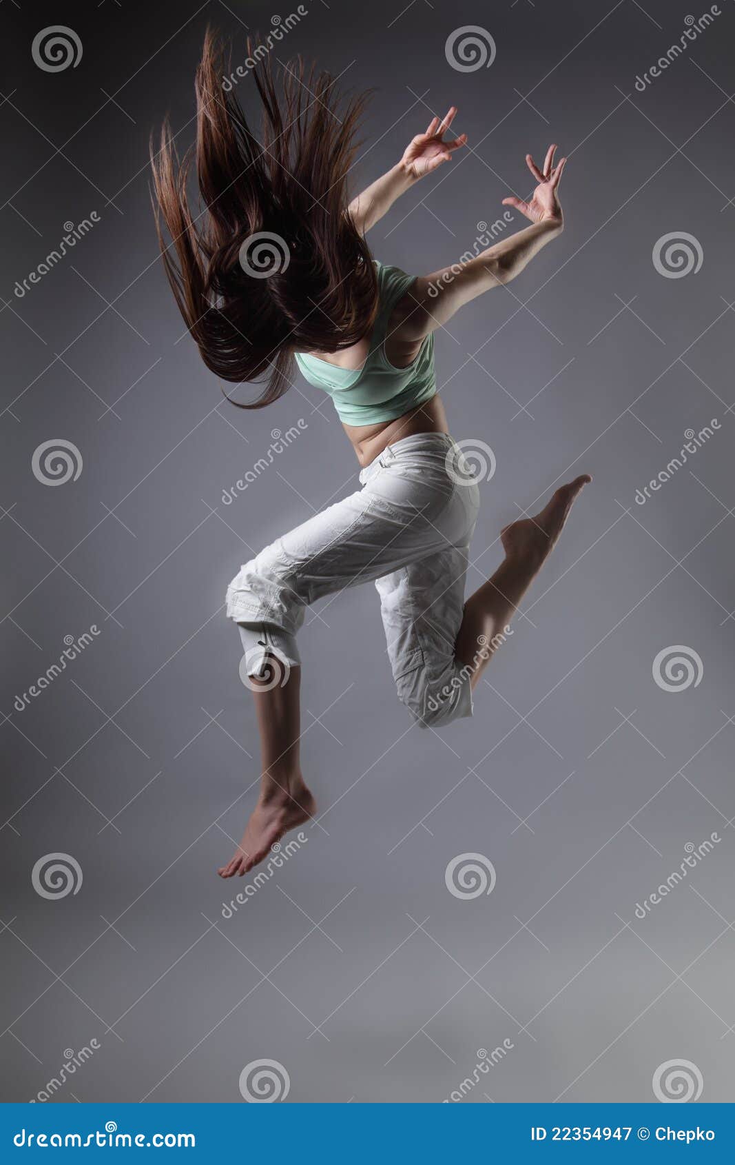 Girl dance stock image. Image of action, dancing, girl - 22354947