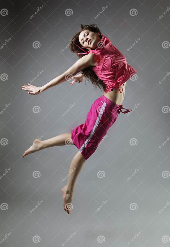 Girl dance stock image. Image of clothing, positivity - 22354949