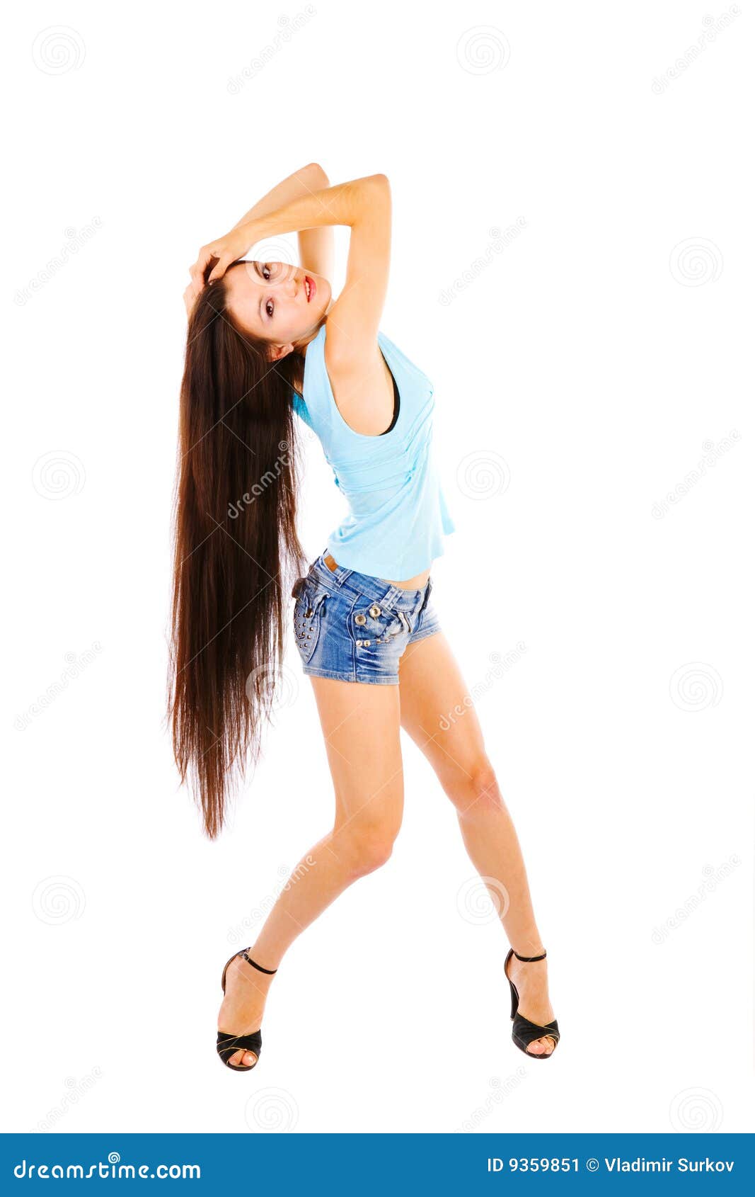 Girl dance stock image. Image of model, hands, elegance - 9359851