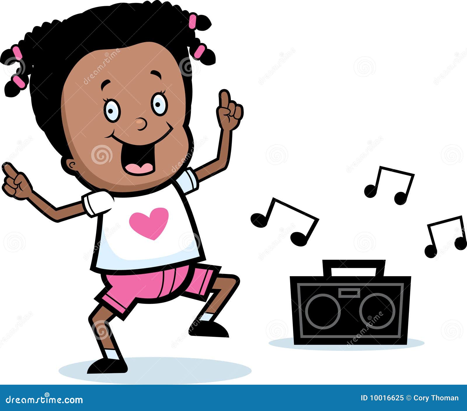 Girl Dancing Royalty Free Stock Photo - Image: 10016625