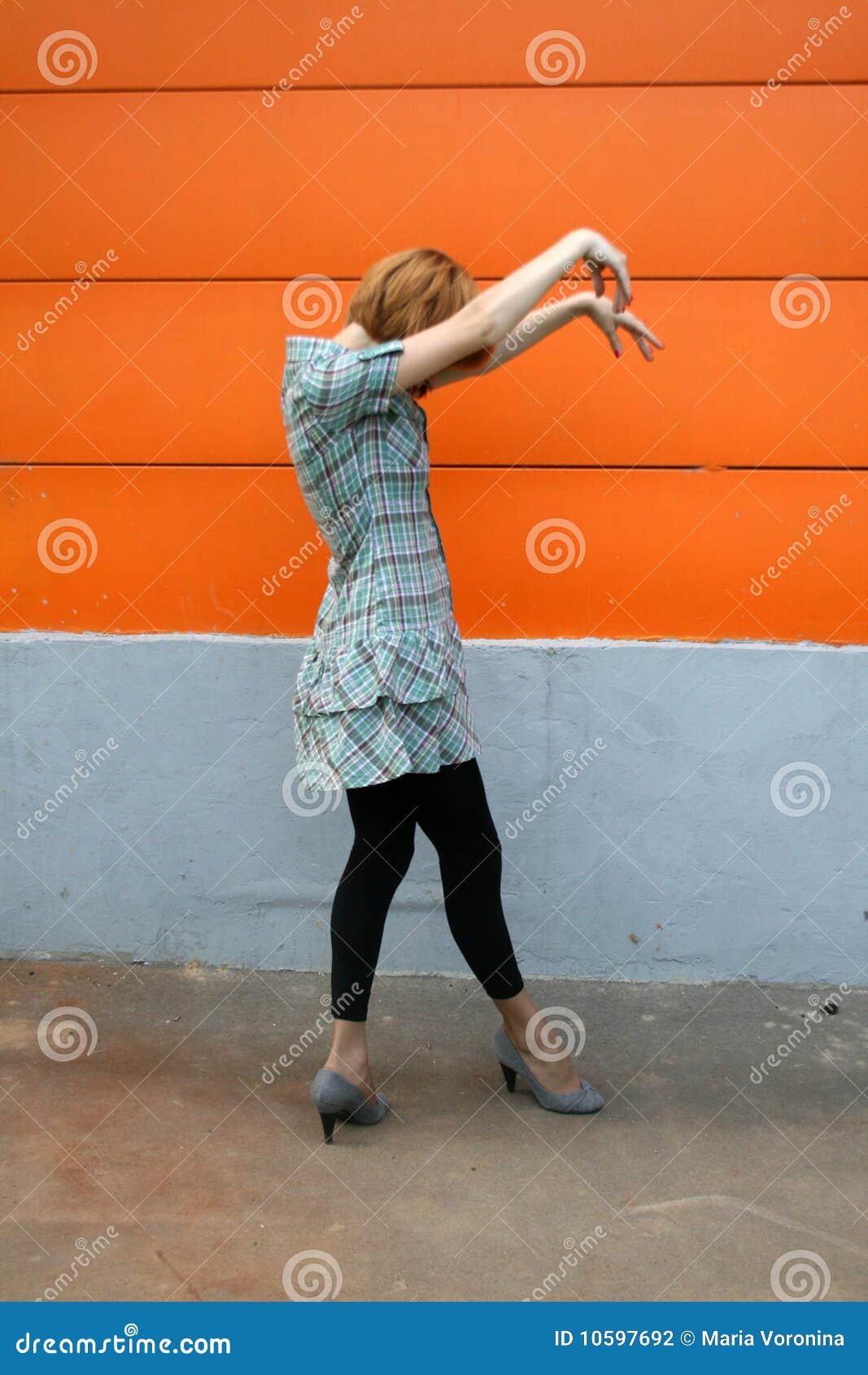 Girl dancing stock photo. Image of alone, amazing, expression - 10597692